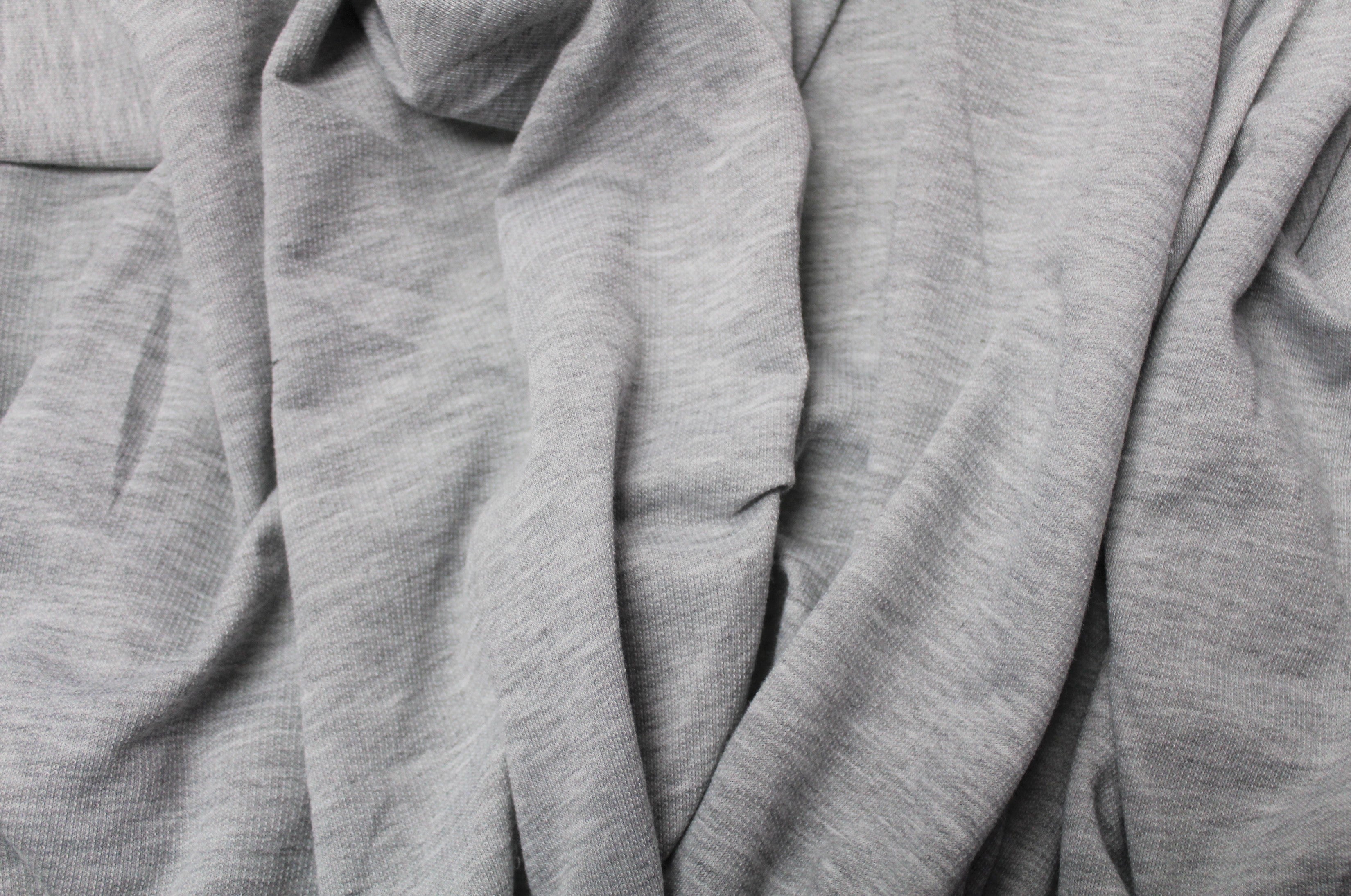 HGREY FRENCH TERRY POLY 160 GSM – California Textile